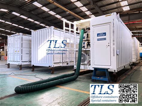 HC OFFSHORE LAB CONTAINER DNV CSC PLATED NEGATIVE PRESSURISATION ATEX APPLIED TLS