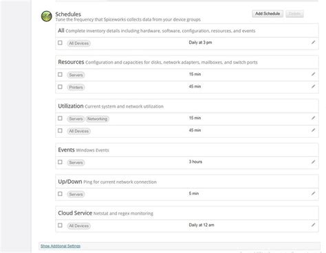 how do i start a spiceworks network scan spiceworks support