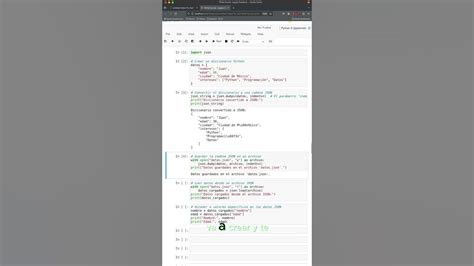 Json Python Programming Coding Programacion Septipycode Edutuber Youtube