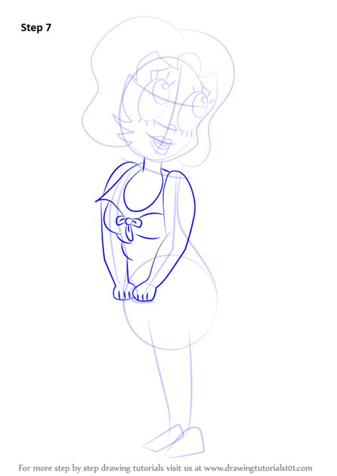 How To Draw Toot Braunstein From Drawn Together Drawn Together Step