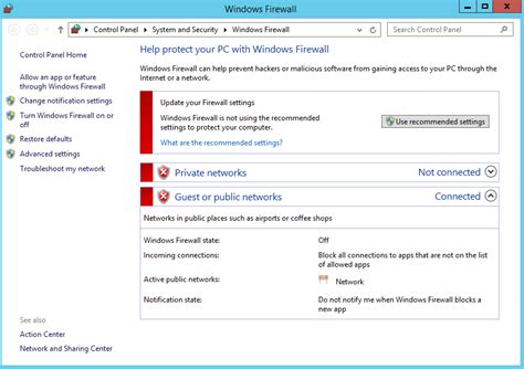 How To Disableenable Firewall In Windows Server Knowledge Base Hyonix