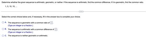 Solved Determine Whether The Given Sequence Is Arithmetic Chegg