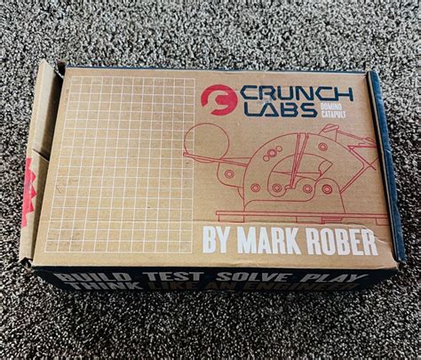 Mark Rober Crunch Labs Build Box Domino Catapult Kit New Never Used