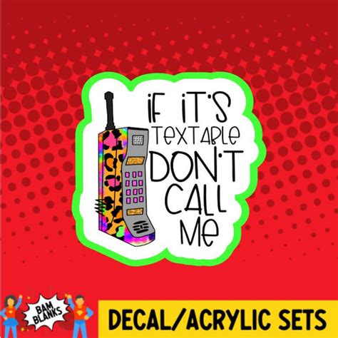 Decal Acrylic Sets Page 145 Bam Blanks And More