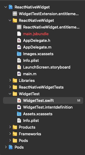 Build Home Screen Widgets With IOS WidgetKit React Native Unosquare