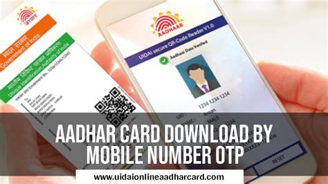 Aadhar Card Download By Mobile Number Otp How To Download