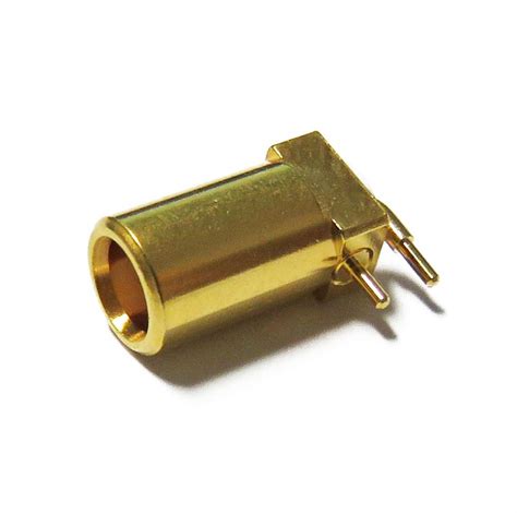 85 Mcx 50 0 10 111 Ne Huber Suhner Right Angle Pcb Mount Mcx Jack