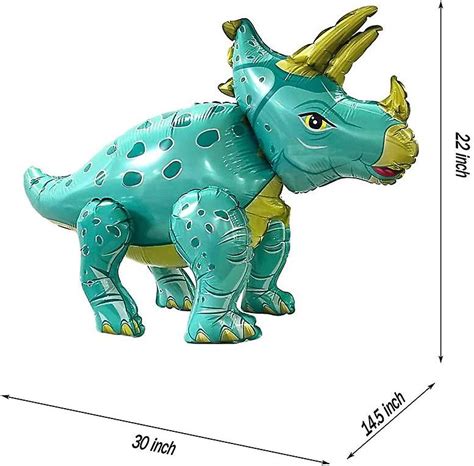 Kæmpe dinosaur Tyrannosaurus ballon til fødselsdagsfest dekorationer søde selvstående Dino