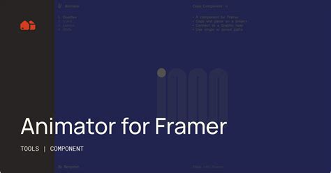 Animator For Framer Component No Code Supply Co
