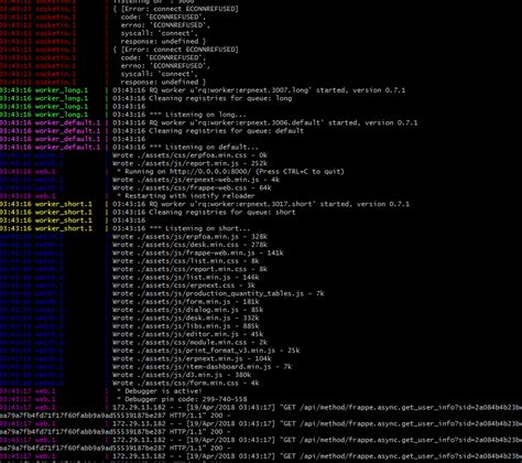 Server Console In Production Deployment Frappe Forum