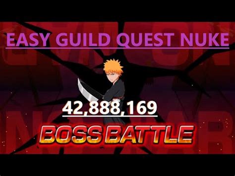 Hard Guild Quest S Rank Guide Melee Soul Reaper Bleach Brave Souls YouTube