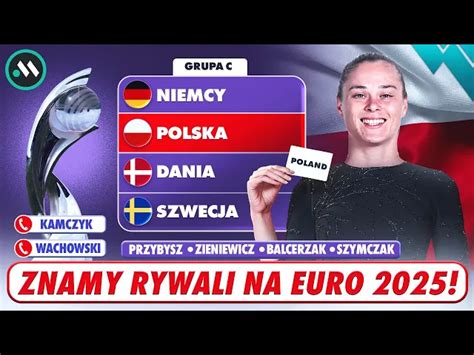 Polki zagrają z potęgami Rozlosowano grupy EURO 2025