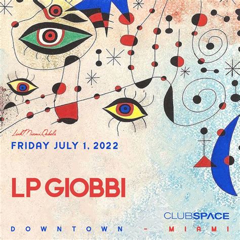 ‎Альбом Lp Giobbi At Club Space Miami Jul 1 2022 Dj Mix Lp