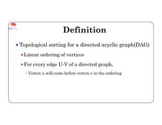 Topological Sorting (Decrease and Conquer) | PDF