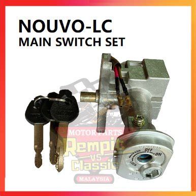 REMPIT NOUVOLC NOUVO LC NOUVO LC MAIN SWITCH SET KUNCI IGNITION SUIS A CLASS Shopee Malaysia