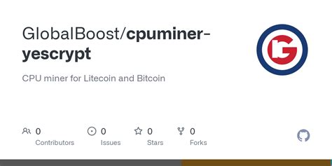 GitHub GlobalBoost Cpuminer Yescrypt CPU Miner For Litecoin And Bitcoin