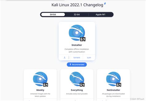 Kali的安装kali20221 Csdn博客