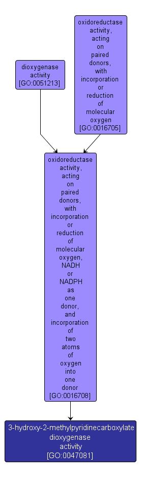 YRC Public Data Repository Gene Ontology 3 Hydroxy 2 Methylpyridinecarboxylate Dioxygenase