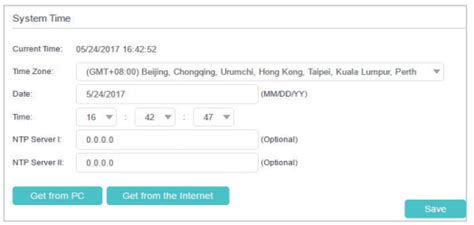 How to set up System Time of G G Wireless Router TL MR new logo TP Link ประเทศไทย