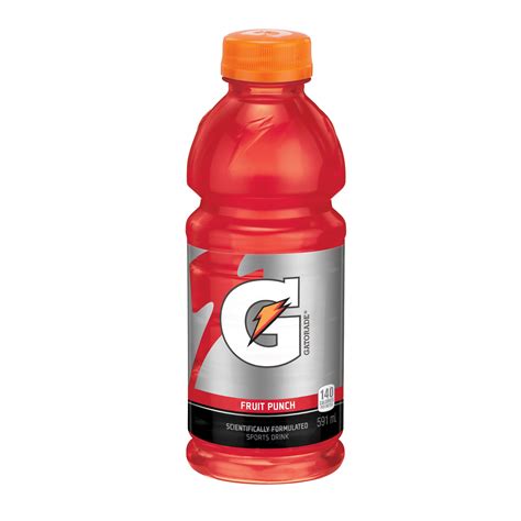 Gatorade Fruit Punch Sports Drink 591ml Bottle 591 Ml Walmartca