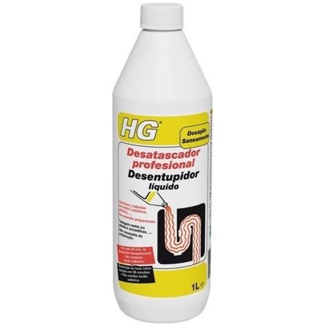 Desatascador De Tuberias Hg ó Melt Blanco 1000ml Venta Únicamente En
