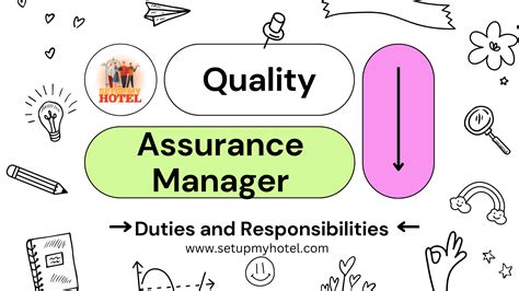 Job Description For Quality Assurance Manager Food Service Industry Setupmyhotel Ccc