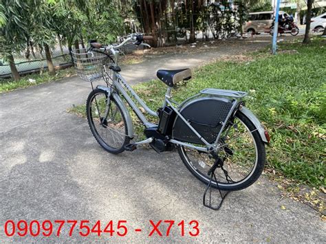 X Xe đạp điện trợ lực Yamaha Hydeer đời cao hàng Nhật cũ Xe Đạp Điện Nhật Bản