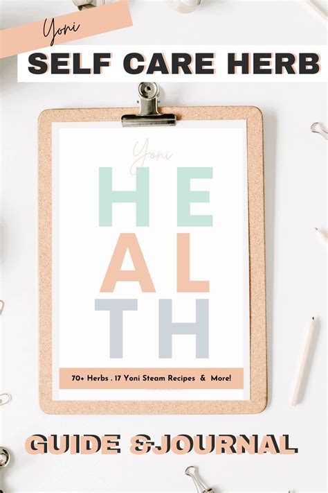 Yoni Steam Herbs Guide And Self Care Journal Wellness Lifestyle