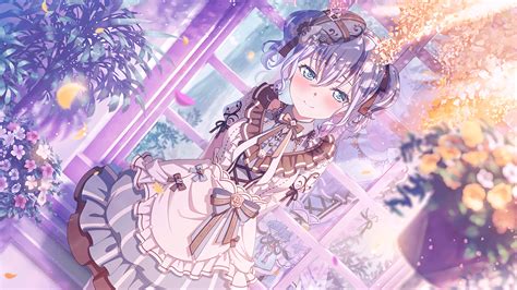 Kurata Mashiro Bang Dream Absurdres Highres Official Art Third Party Source 1girl Arms