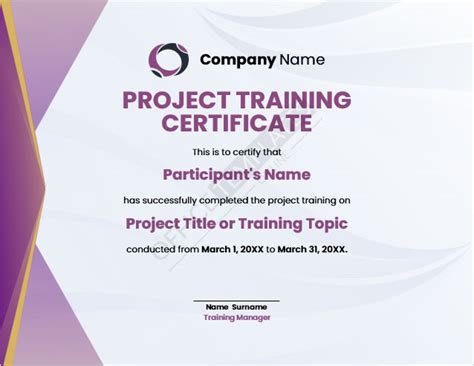11 Certificate For Project Completion Templates In Ms Word