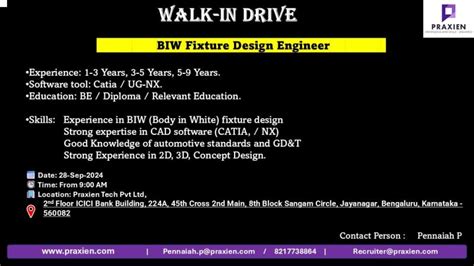 Rajeshwari H On Linkedin Hiring Walkindrive Multiplepositions Hurryup Biw Designengineer