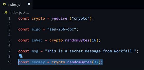 How To Perform Encryption And Decryption Of Messages Using Crypto In