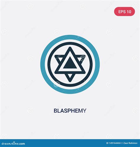 Blasphemy Icon. Isolated Blasphemy Icon Vector Illustration From Religion Collection. Editable ...