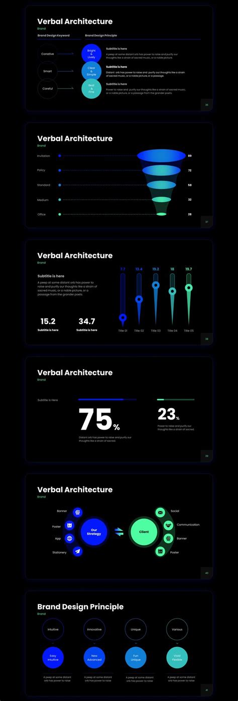 Data Visualization Presentation Template In 2025 Keynote Design