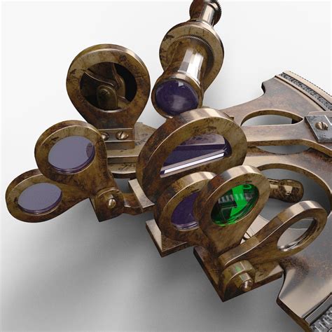 Sextant 3d Model 29 Obj Fbx 3ds Max Free3d