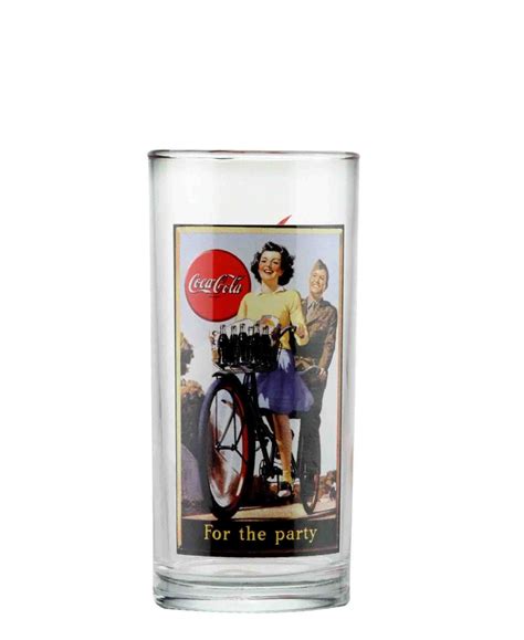 Izmir Collection Retro Vintage 290ml Coca Cola Tumbler Clear The