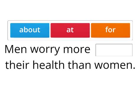 Collocations Verbsadjectives Preposition Missing Word