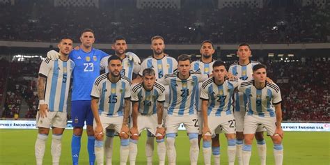 La Previa Del Partido Entre La Selección Argentina E Indonesia Filo News
