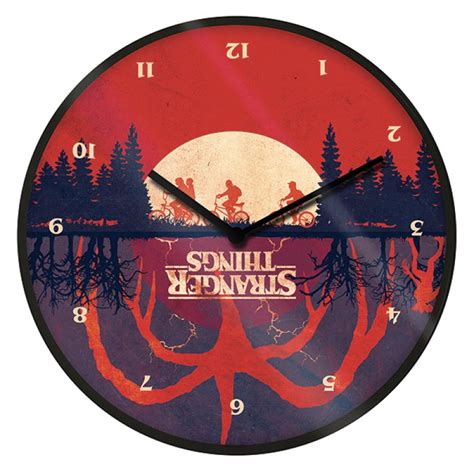 Pyramid Reloj De Pared Stranger Things Al Revés