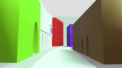 City Download Free 3d Model By