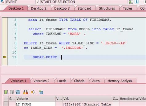 Cl Abap Typedescr Get Components Gibt Nicht Alle Felder ABAPforum