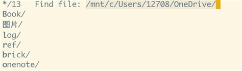 Wsl2 Emacs 访问 Windows Onedrive 目录为什么 Find File 没有 Candidates Emacs