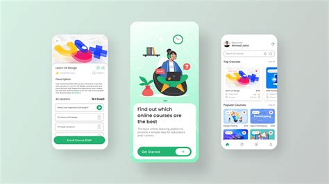 Online Course Mobile App On Behance