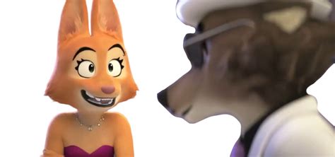 Mr Wolf And Diane By Dracoawesomeness On Deviantart