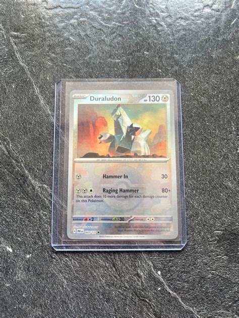 🇬🇧 Duraludon Pokeball 069 131 Prismatic Evolutions Neuf Voir