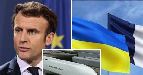 Макрон заявив що Франція передасть Україні далекобійні ракети Scalp Eg