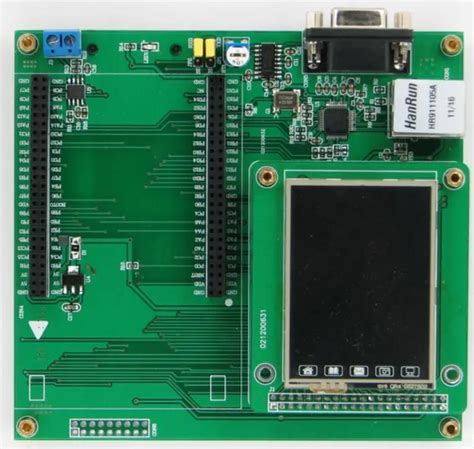Stm32f4 디스커버리 확장 보드 지원 인터넷 Rs232 Lcd 터치 Sd 수 Stm32f407canned Cakescan