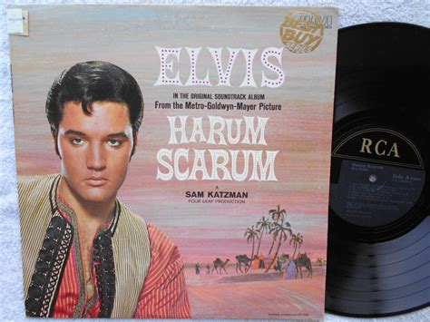 【目立った傷や汚れなし】エルヴィス・プレスリー Elvis Presley 米国盤lp Harum Scarum ハレム万才 サウンド