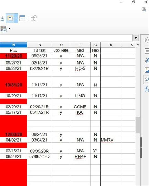 Question How To Ignore Blank Cells From Being Formatted Rlibreoffice
