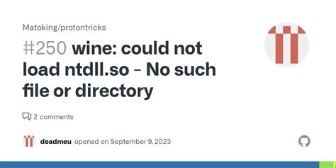 Wine Could Not Load Ntdll So No Such File Or Directory Issue